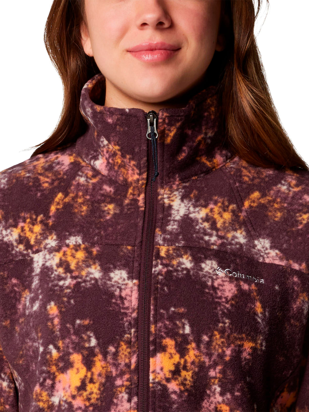 Polar Mujer Fast Trek Print Morado Columbia-Columbia Chile - Columbia ...