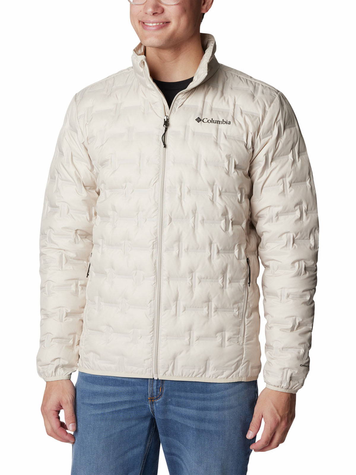 Columbia - Parka Hombre Delta Ridge II Down Blanco Columbia | Ofertitas