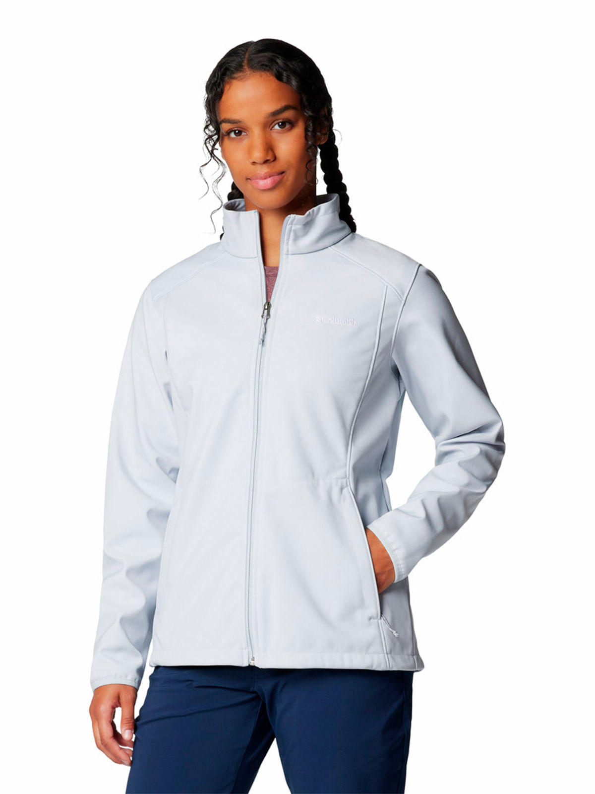Columbia - Softshell Mujer Kruser Ridge III Gris Columbia | Ofertitas