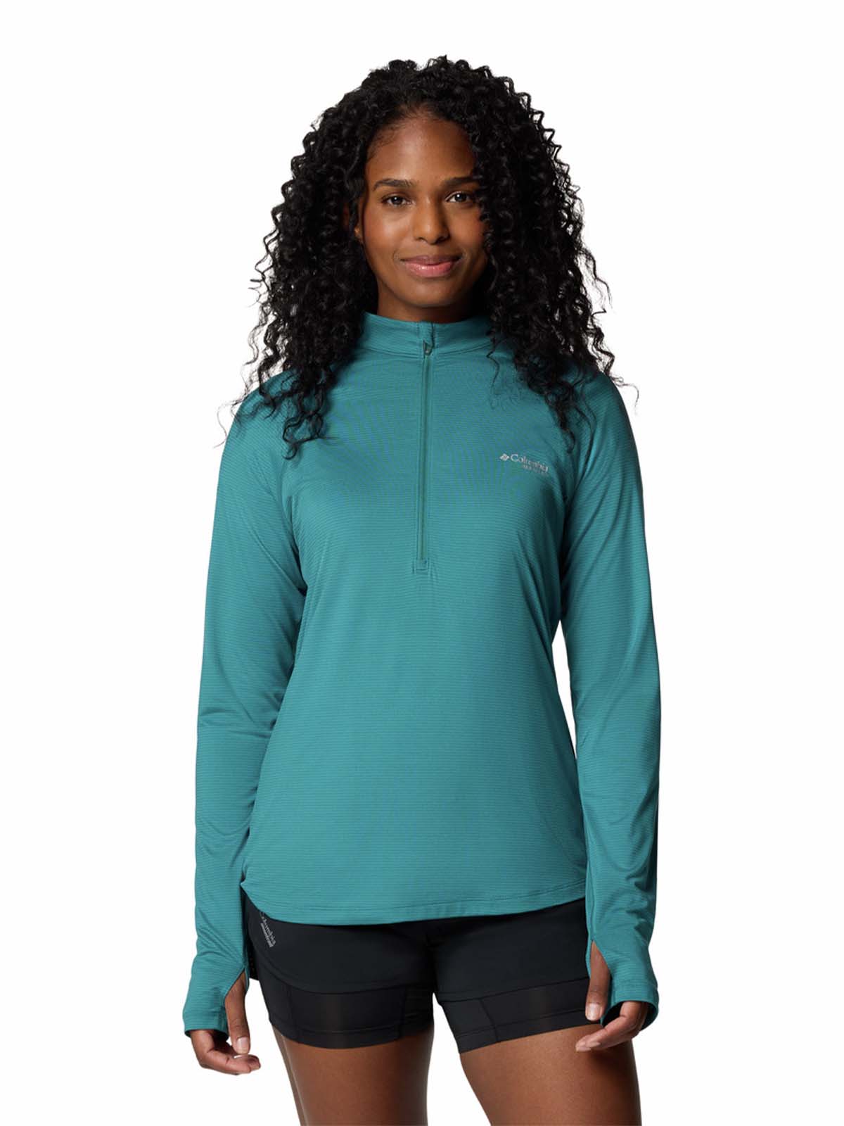 Polar Mujer Endle Trail 1/2 Zip Azul Columbia-Columbia Chile - Columbia ...